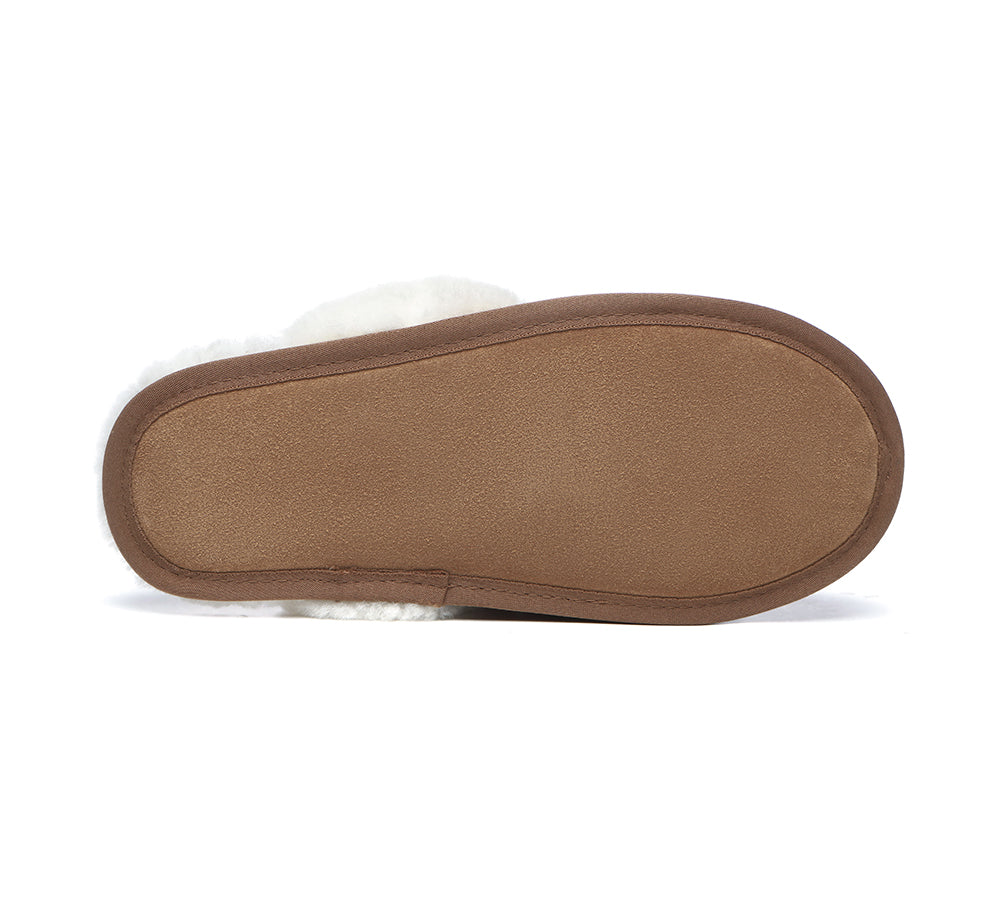 AUSTRALIAN SHEPHERD® UGG Sheepskin Wool Soft Sole Slippers Rosa – UGG ...